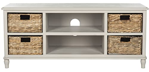 Safavieh Home Collection Rooney Entertainment TV Unit, Vintage Grey