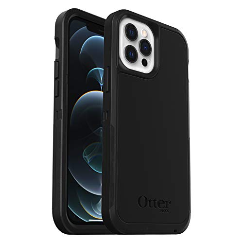 OtterBox Defender XT, Rugged Protection with MagSafe for iPhone 12 Pro Max - Black - Non-Retail Packaging