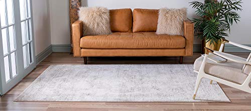 Rugs.com Oregon Collection Rug β 9' x 12' Ivory Low-Pile Rug Perfect for Living Rooms, Large Dining Rooms, Open Floorplans