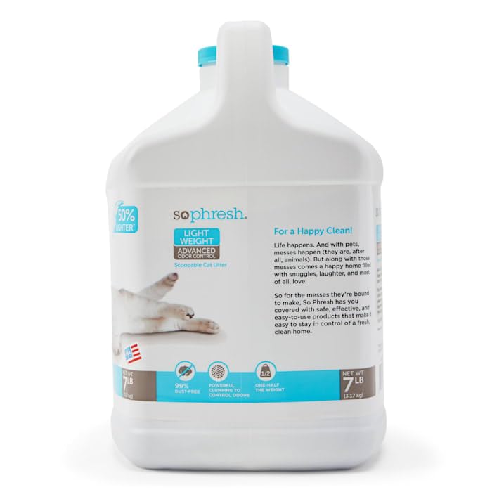 So Phresh Lightweight Advanced Odor Control Cat Litter 12.5 lbs.