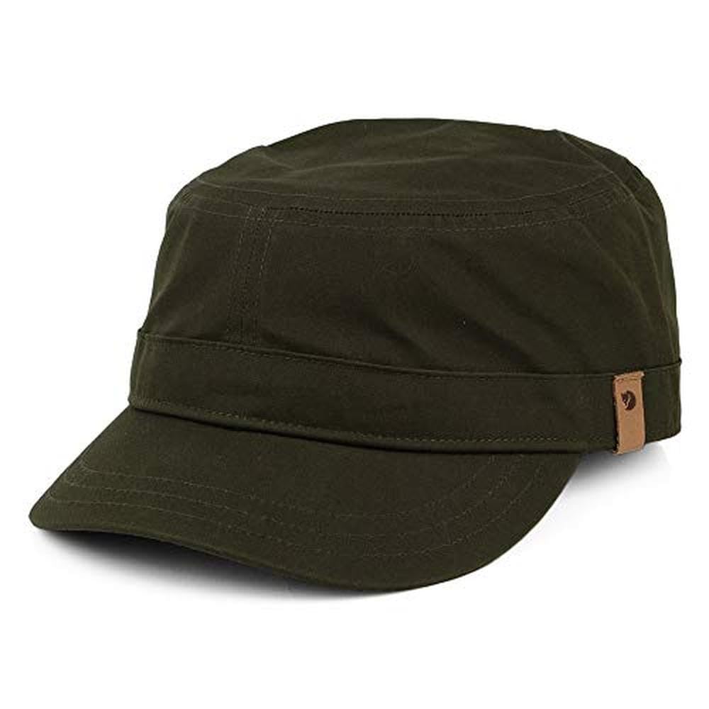 Fjällräven Men's Standard Singi Trekking Cap, Dark Olive, M