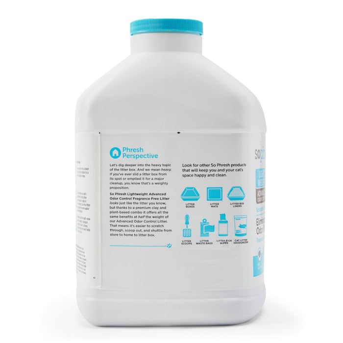 So Phresh Lightweight Advanced Odor Control Cat Litter 12.5 lbs.