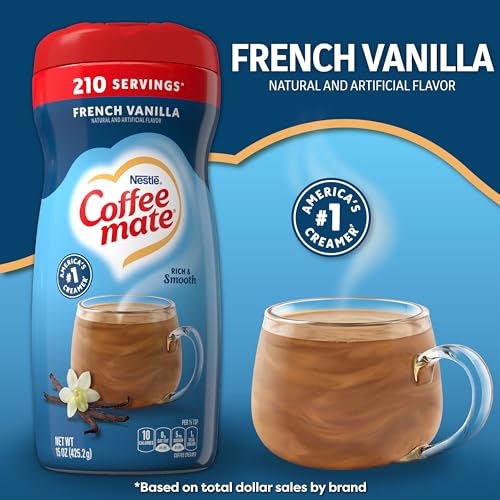 Nestle Coffee mate French Vanilla Powder Coffee Creamer 1 Pack (15 Oz)