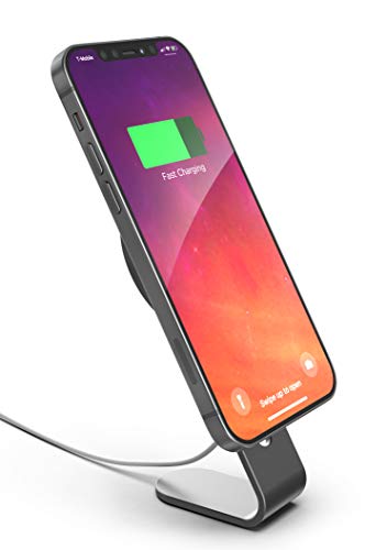 Encased Magsafe Desktop Stand Compatible with iPhone 14,13, 12, Pro Max, Aluminum Charging Dock Phone Mount