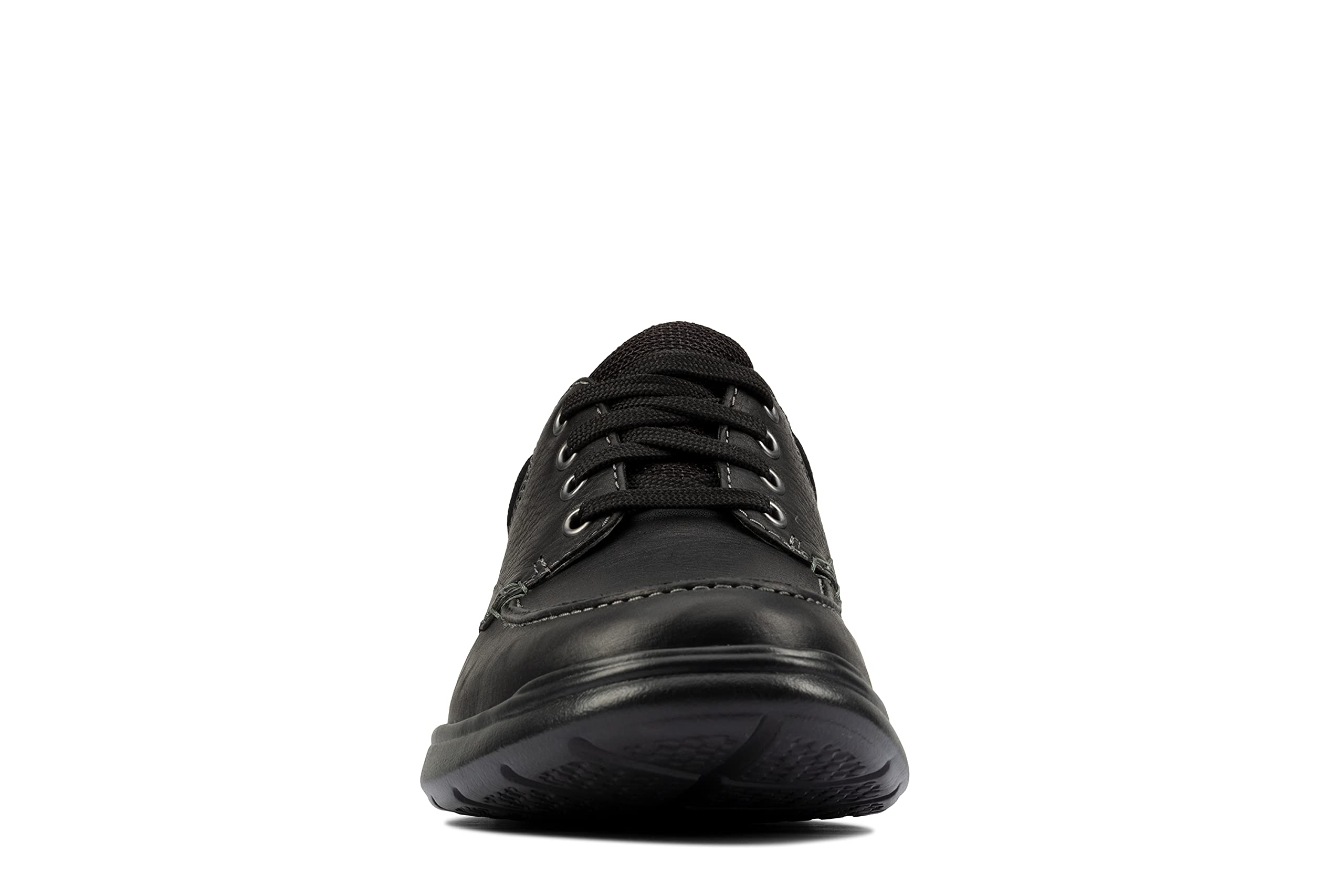 Clarks Men's Cotrell Edge Oxford, Black Oily Leather, 9.5 W US