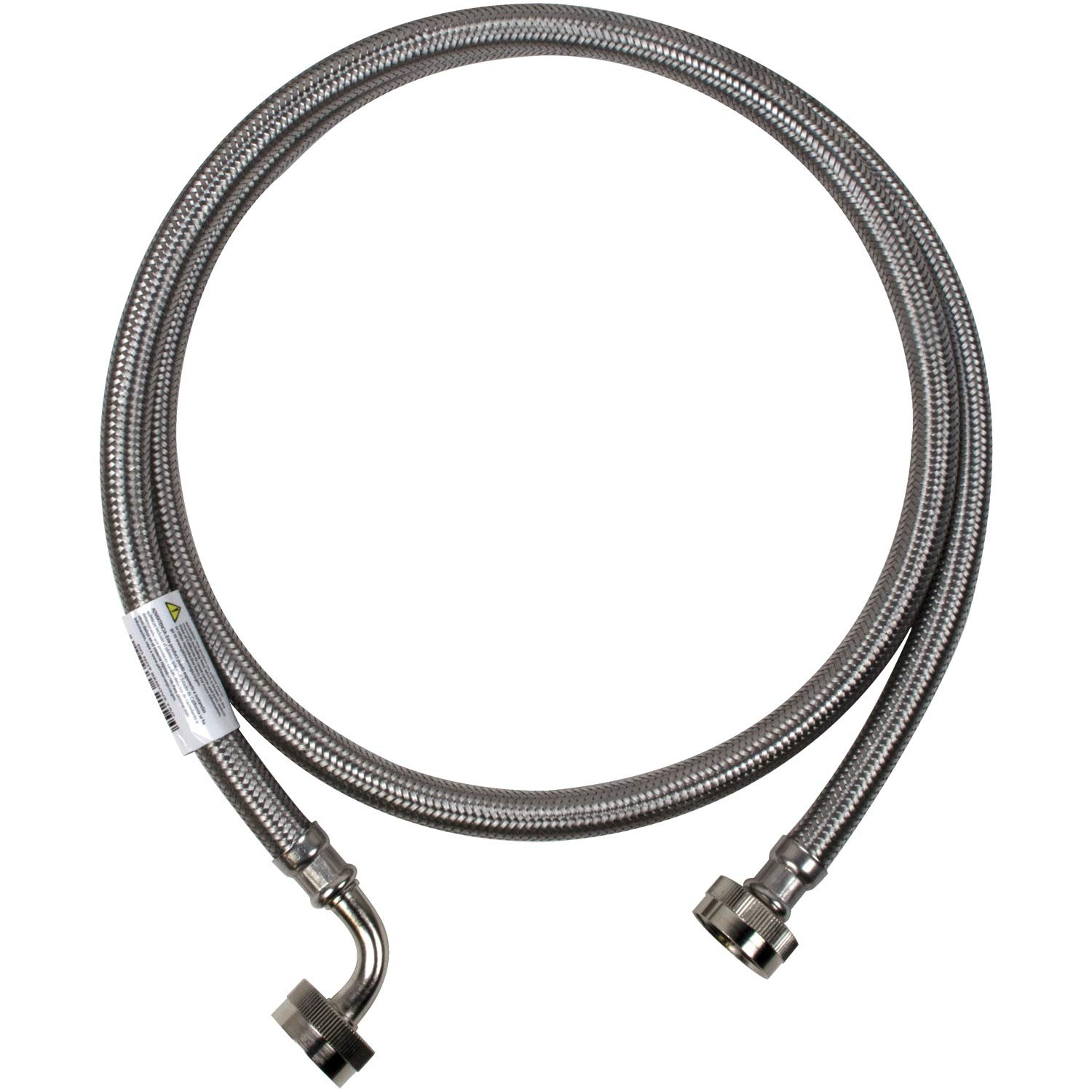 Certified Appliance Accessories Steam Dryer Installation Kit [Steam Dryer Hose with 90 Degree Elbow, Y Connector and Inlet Adapter Hose], 5 Feet