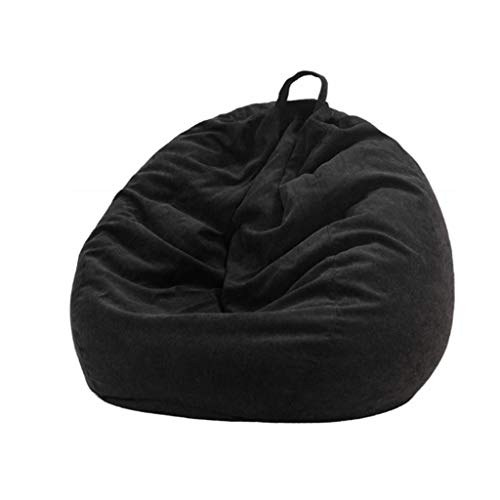 WSZJJ Lazy Sofa Cover Without Lining Chair Cover Warm Fleece Recliner Seat Bean Bag Cushion Stool Living Room (Color : B)
