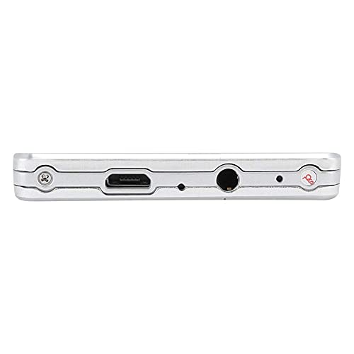 1.77 HD Color Screen Phone, Mini Card Mobile Phone, Ultrathin Cell Phone with 3.5mm Headset Port, Bluetooth Dialer Dual SIM, Intelligent Antiloss Fuction(Silver)