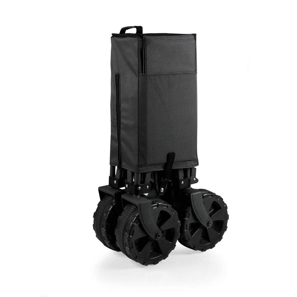 ONIVA - a Picnic Time Brand Adventure Wagon All-Terrain Folding Beach Wagon with Big Wheels - Sport Utility Wagon - Garden Wagon Collapsible - Wagon Cart, (Dark Gray)