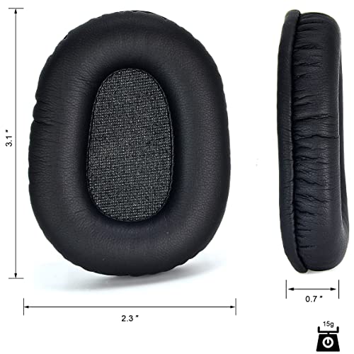 B450 XT Ear Pads - defean Replacement Ear Cushion Cover Mic Foam Compatible with VXI BlueParrott B450-XT B450XT B450 XT Headset,Softer Leather,High-Density Noise Cancelling Foam, Added Thickness
