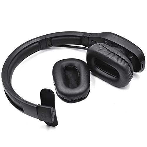 B450 XT Ear Pads - defean Replacement Ear Cushion Cover Mic Foam Compatible with VXI BlueParrott B450-XT B450XT B450 XT Headset,Softer Leather,High-Density Noise Cancelling Foam, Added Thickness