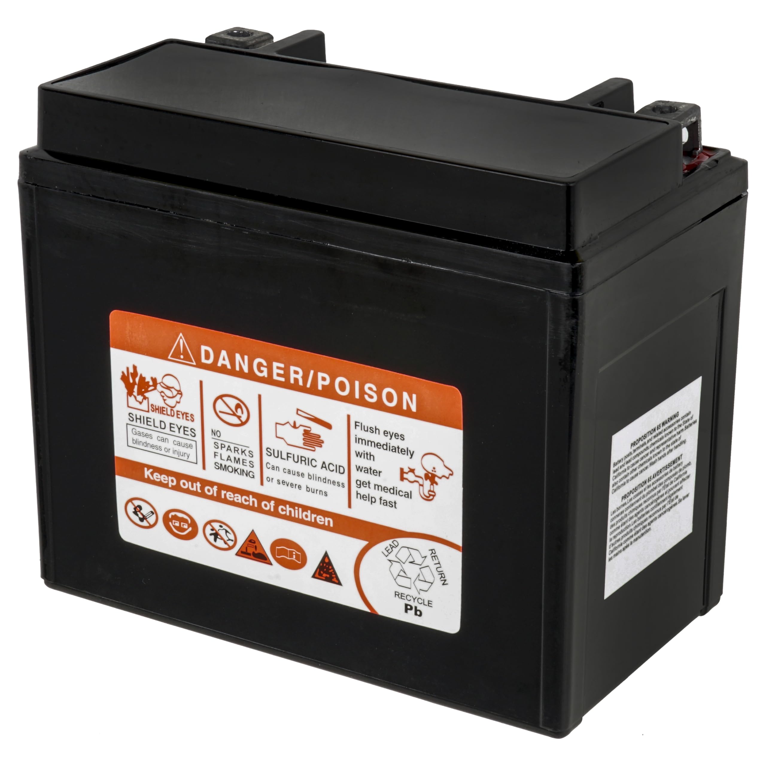 Caltric Agm Battery Compatible with Kawasaki Kle650 Kle-650 Versys 650 2007-2014