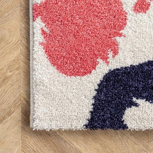 nuLOOM Pinkie Handprint Kids Area Rug, 4x6, Multi