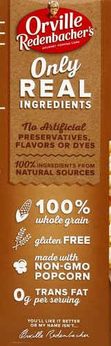 Orville Redenbacher's Naturals Microwave Popcorn, Classic Butter & Sea Salt Light Flavor, 2.69 oz., 3-Count