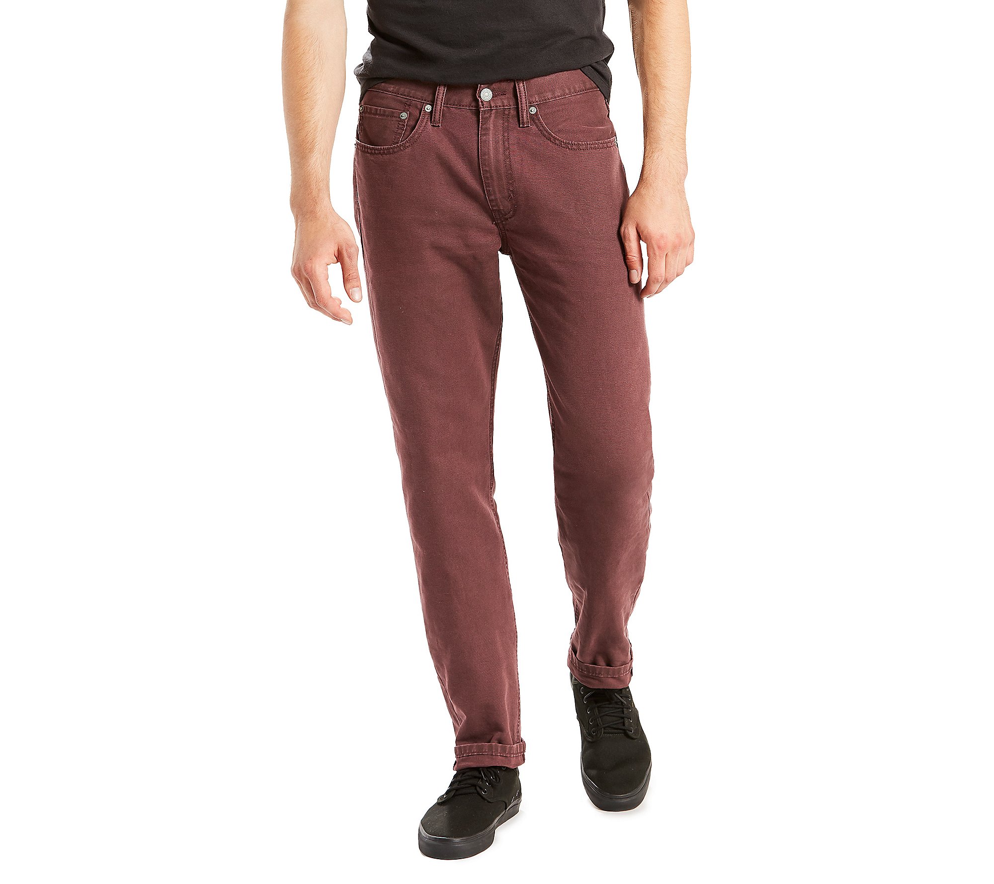 Levi's Men's 514 Straight Fit Cut Jeans (Discontinued), Winetasting-Canvas, 30W x 32L