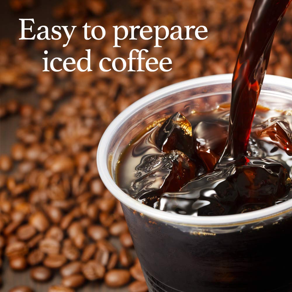 CoolBrew Decaf 6 Pack - 16 DRINKS PER BOTTLE - Fresh Cold Brew Liquid Concentrate - For Iced or Hot Coffee, Unsweetened, No Preservatives