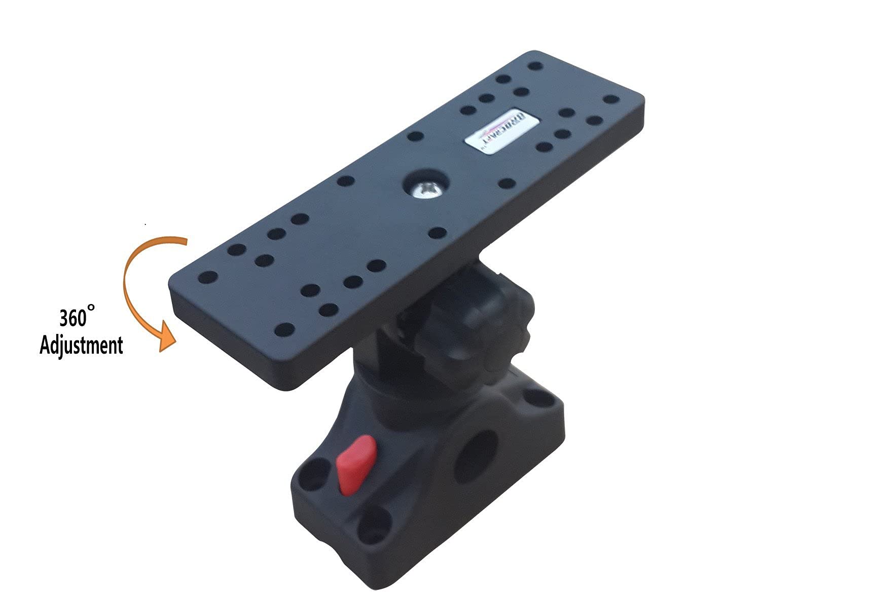 Brocraft Marine Universal Electronic Mount/Boat Fish Finder Mount/Electronics Mount