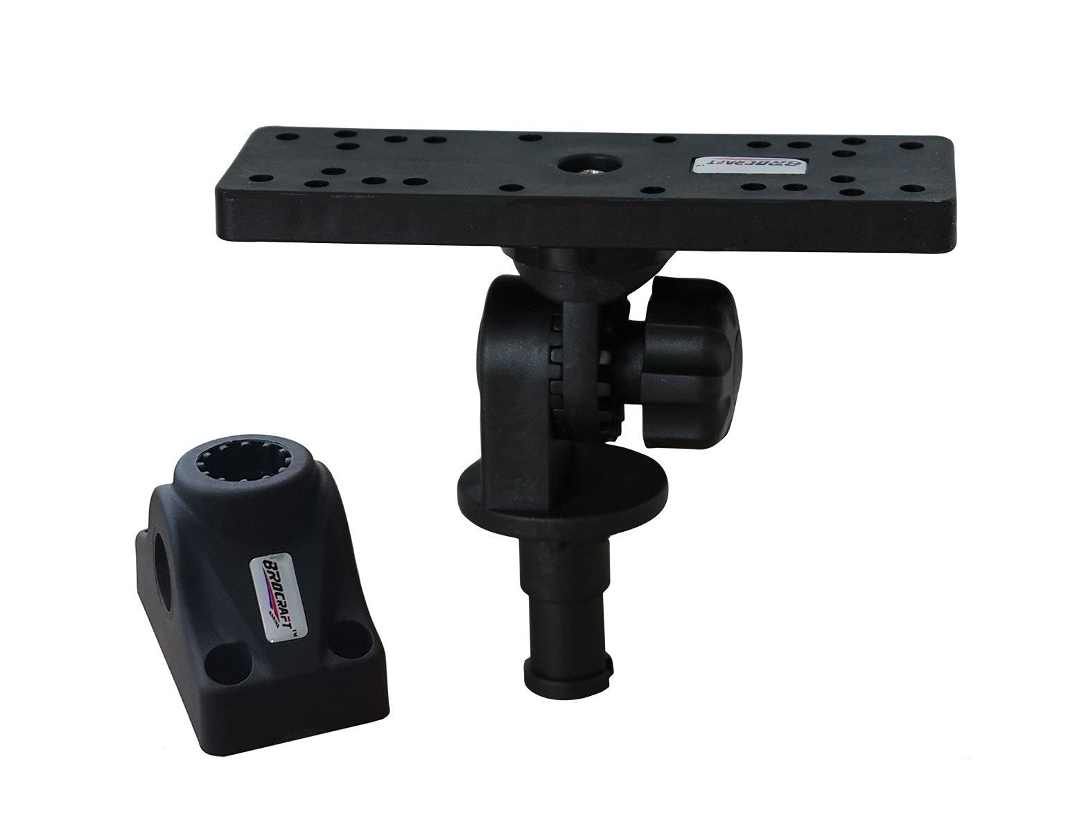 Brocraft Marine Universal Electronic Mount/Boat Fish Finder Mount/Electronics Mount