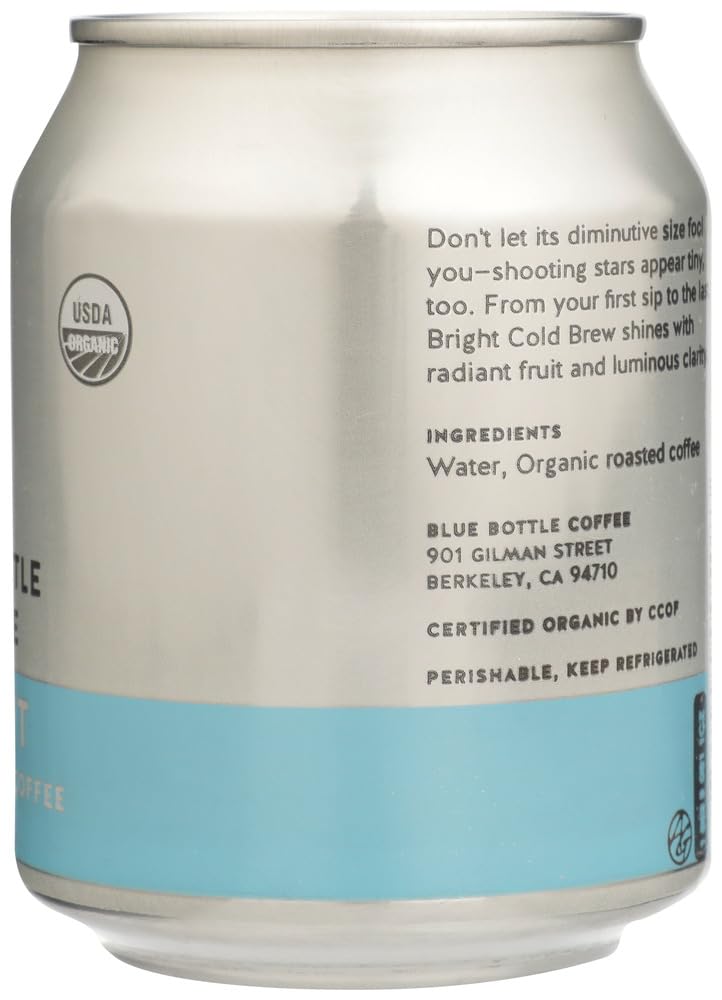 Blue Bottle Coffee medium roast - Cold Brew Coffee (6 pack) 8oz can