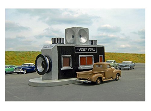 Bachmann Industries Roadside Usa Building Fast Foto Drive-Through HO Scale Train
