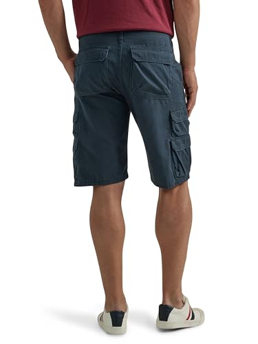 Wrangler Authentics Men's Premium Twill Cargo Short (Bennard), Midnight, 38