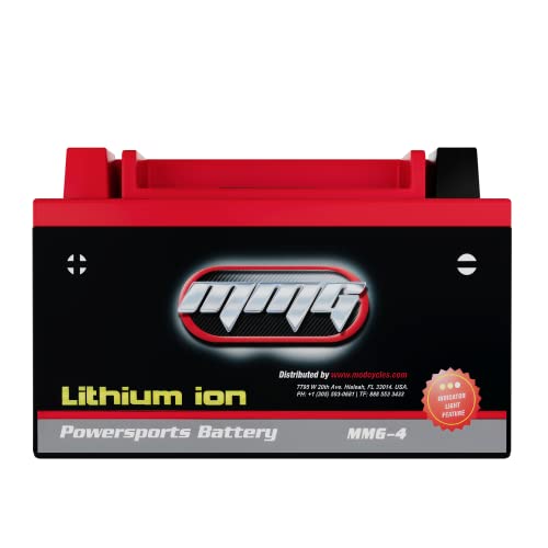 MMG YTX14-BS Lithium Ion Factory Sealed Powersports Battery 12V 300CCA, ATV for Honda TRX Series Fourtrax Rancher Foreman Rubicon (MMG4)