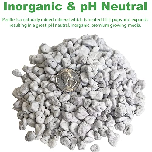 Viagrow Coarse and Chunky Perlite 29.9 quarts, White