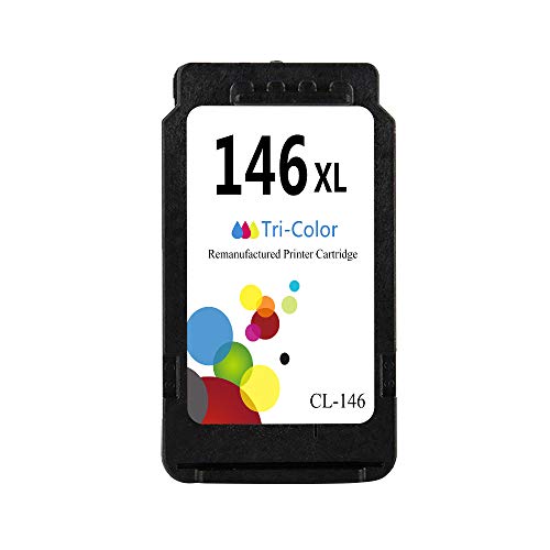 LEBOK Remanufactured for Canon CL146 XL Color Ink Cartridge Replacement for Canon CL146 146 XL Compatible for Pixma MG2410 MG2510 MG2910 MG3010 TS3110 IP2810 Printer