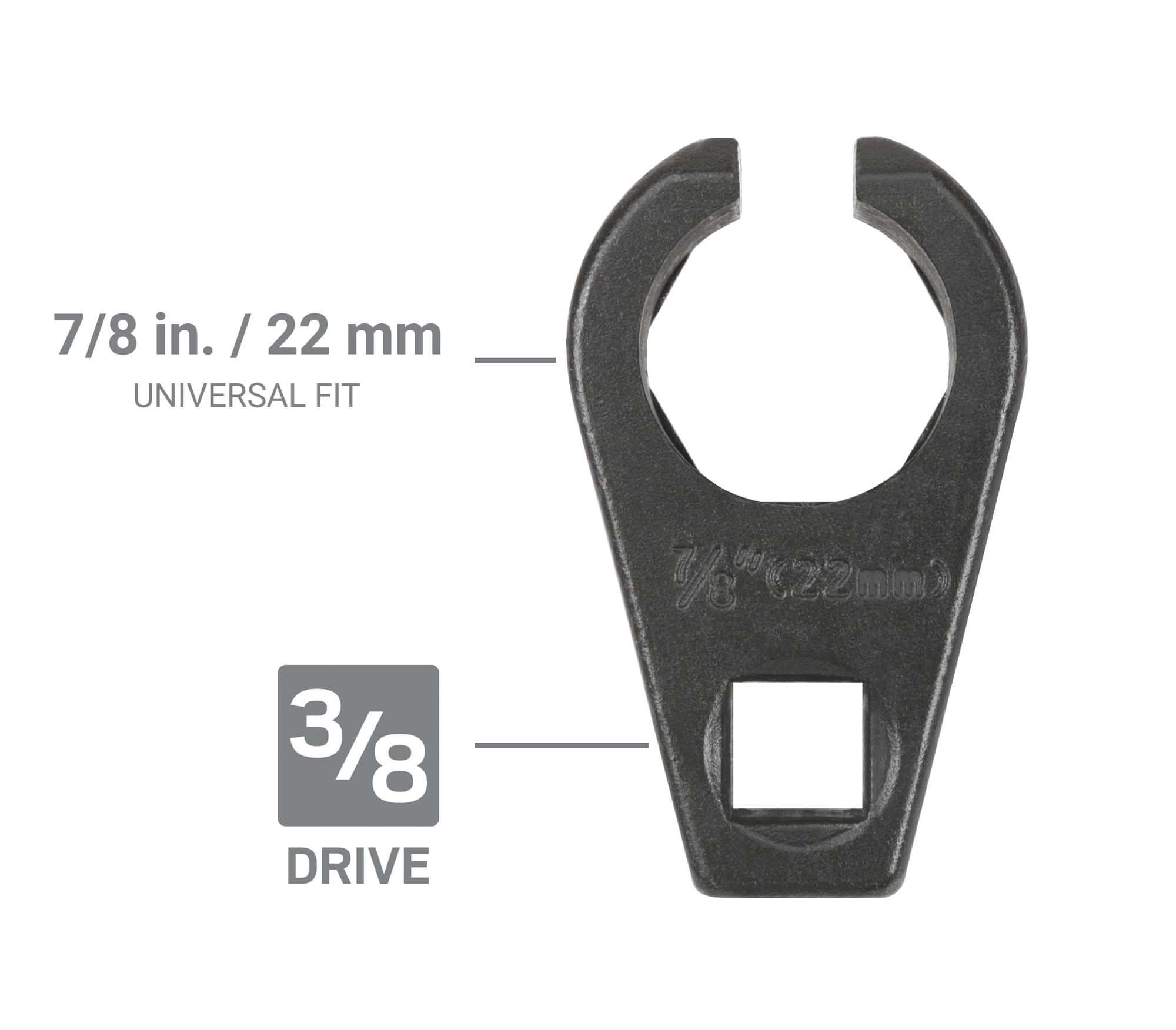 TEKTON 3/8 Inch Drive x 7/8 Inch Offset 6-Point Oxygen Sensor Socket | 47749, Original Version