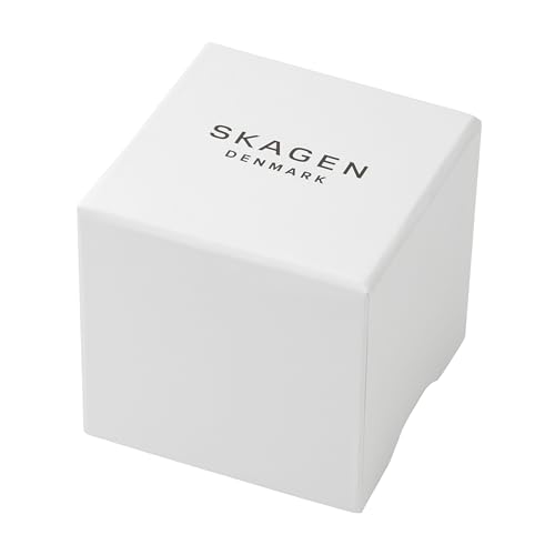 Skagen Women's Anita Lille Three-Hand Silver and Gold Two-Tone Stainless Steel Mesh Band Watch (Model: SKW2340)
