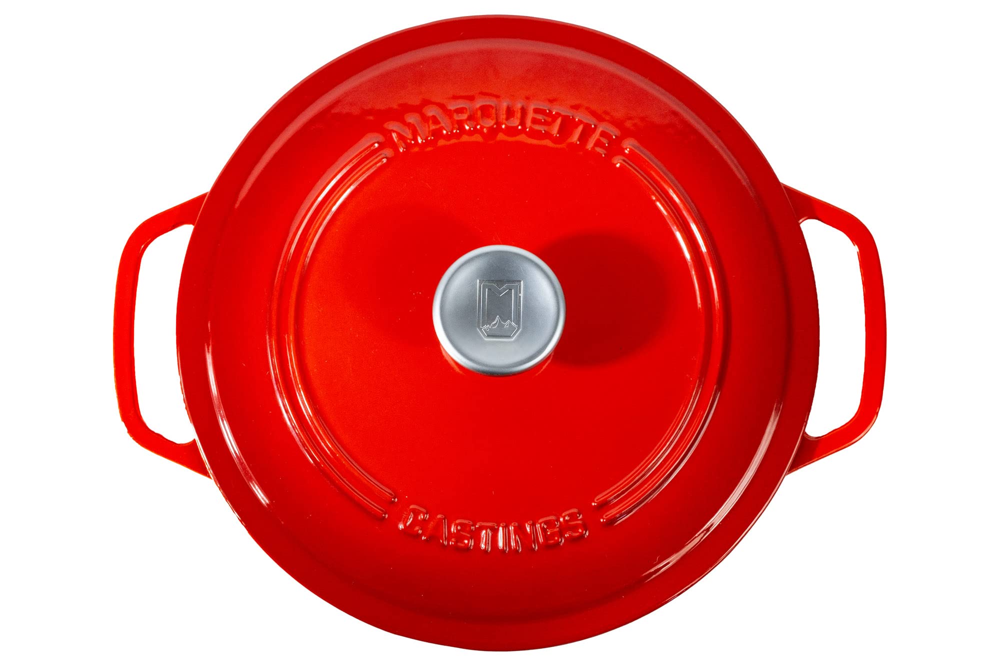 Marquette Castings 6 qt. Enameled Cast Iron Dutch Oven (Iron Red)