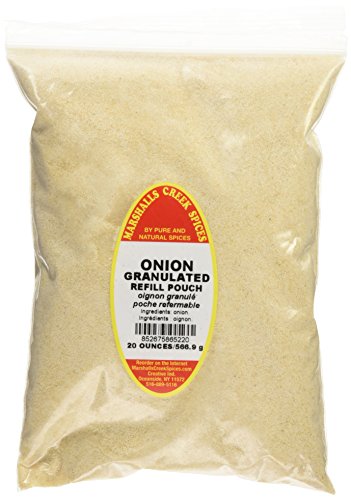 Marshallβs Creek Spices Refill Pouch Granulated Onion Powder Seasoning, XL, 20 Ounce