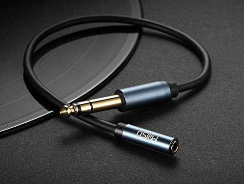 MillSO Bundle TRS 1/4 to 3.5mm Headphone Adapter 6.35mm 1/4 Male to Dual 3.5mm 1/8 Female Headphone Adapter