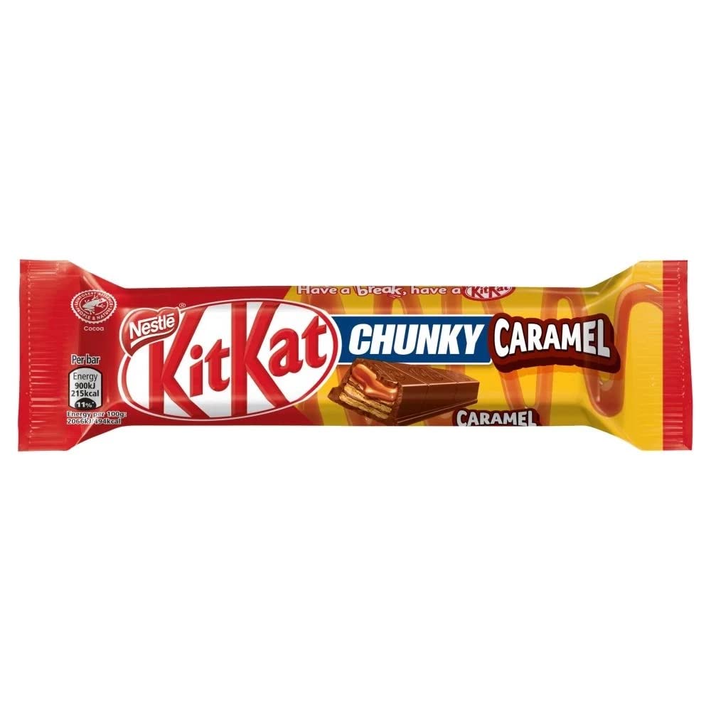 Nestle KitKat Chunky Caramel 43.5g (Pack Of 12)