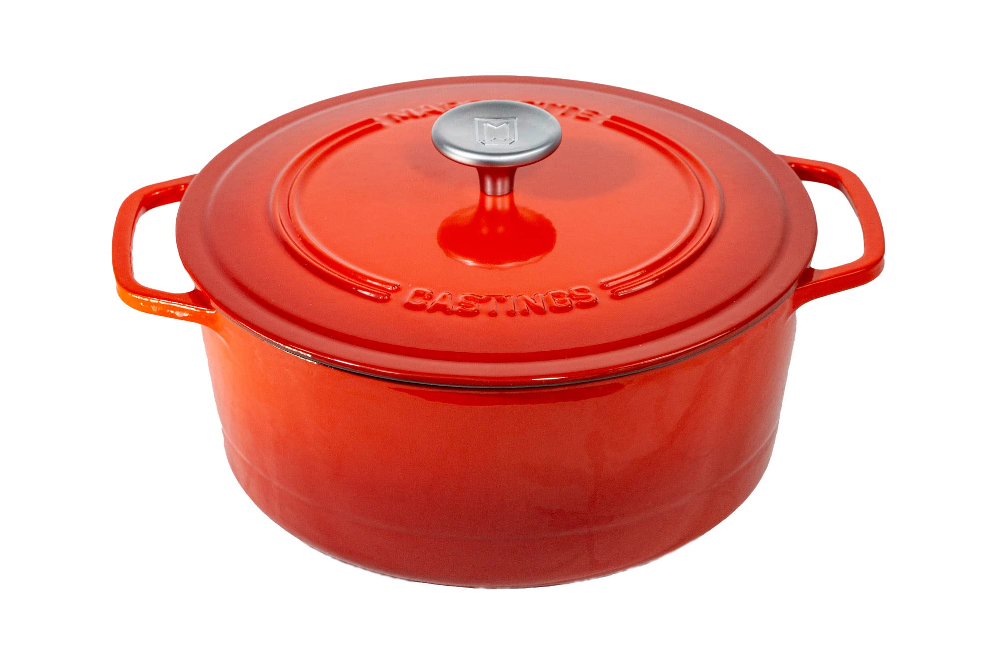 Marquette Castings 6 qt. Enameled Cast Iron Dutch Oven (Iron Red)