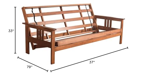 Kodiak Futons Monterey Futon Frame, No Drawers, Barbados