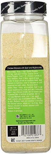 McCormick All Natural Gourmet Granulated Onion, 19.5 Ounce Packed in USA by McCormick