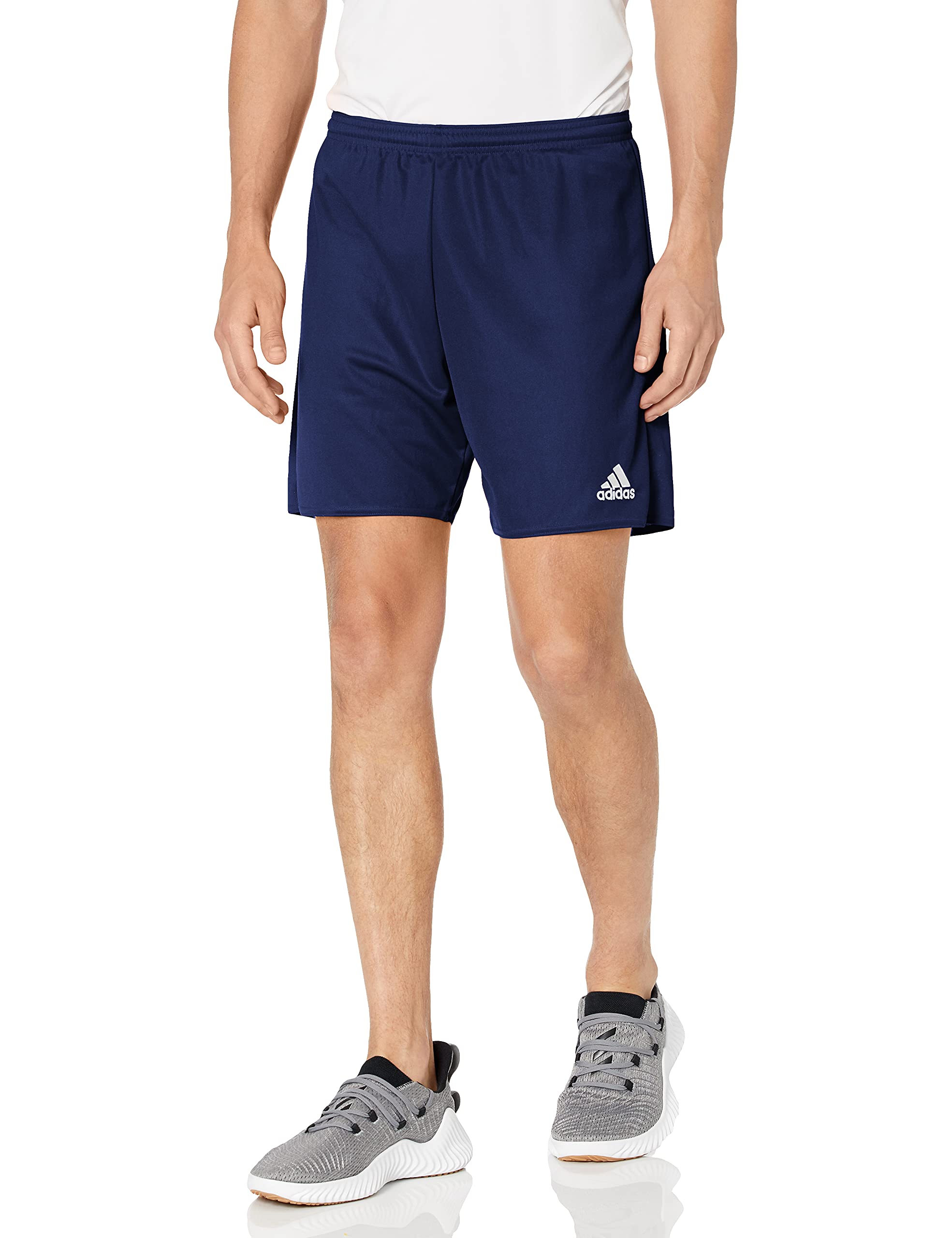 adidas unisex-child Standard Parma 16 Shorts, Dark Blue/White, X-Large