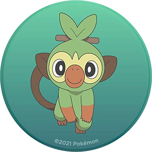 PopSockets PopGrip: Swappable Grip for Phones & Tablets - Pokemon - Grookey Fade
