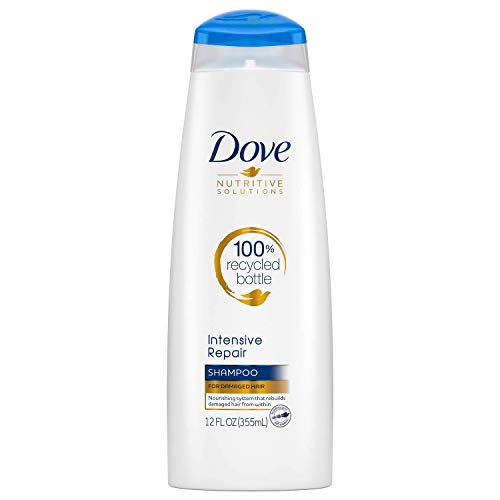 Dove Nutritive Solutions Strengthening Shampoo for Damaged Hair Intensive Repair Dry Hair Shampoo With Keratin Actives 12 oz