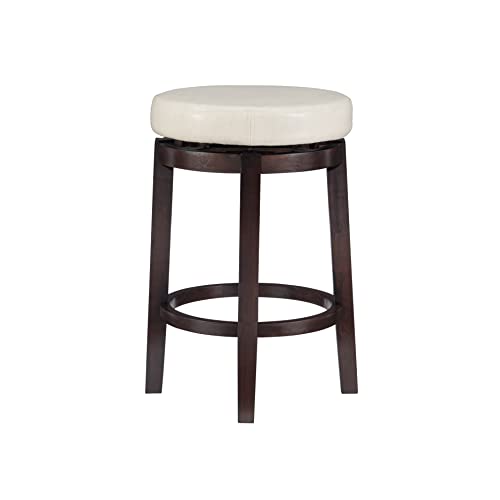 Linon Maya Rice 24 Inches Counter Stool, 24"