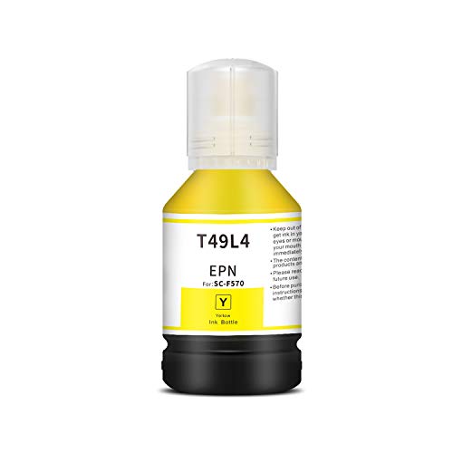 Aomya T49 Ink Compatible Epsn 4×140ml Refill Ink Bottle Replacement T49H1/T49H2/T49H3/T49H4 for Epsn SureColor SC-T3170x Printer