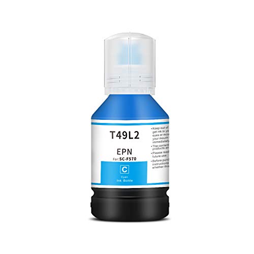 Aomya T49 Ink Compatible Epsn 4×140ml Refill Ink Bottle Replacement T49H1/T49H2/T49H3/T49H4 for Epsn SureColor SC-T3170x Printer