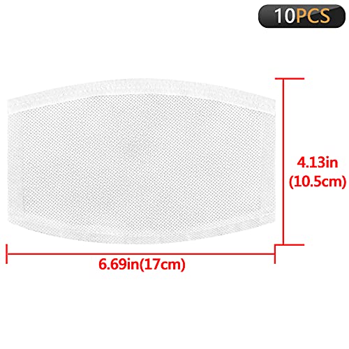 Geekria 10 PCS Disposable Headband Cover/Hook and Loop Headband/Headband Protector Compatible with Bose QuietComfort 35 II, QC35 II Gaming, QC35, QC25, QC15 Headphones (White)