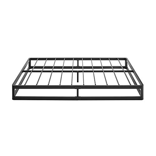 BIKAHOM Modern 9 Inch Metal Platform Bed Frame Queen with Heavy Duty Steel Foundation for Bedroom,Mattress Foundation,No Box Spring Needed,Sturdy Steel Structure
