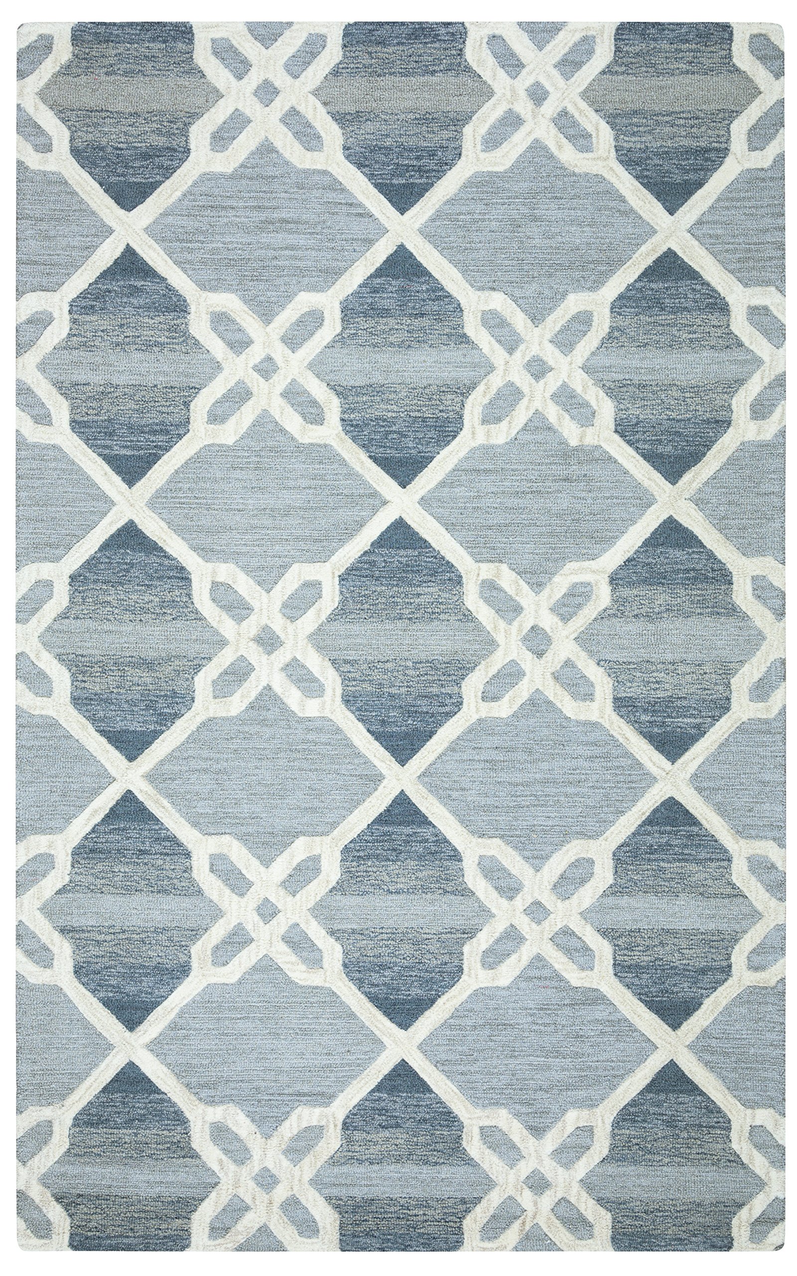 Rizzy Home Caterine 8' x 10' Blue Rug