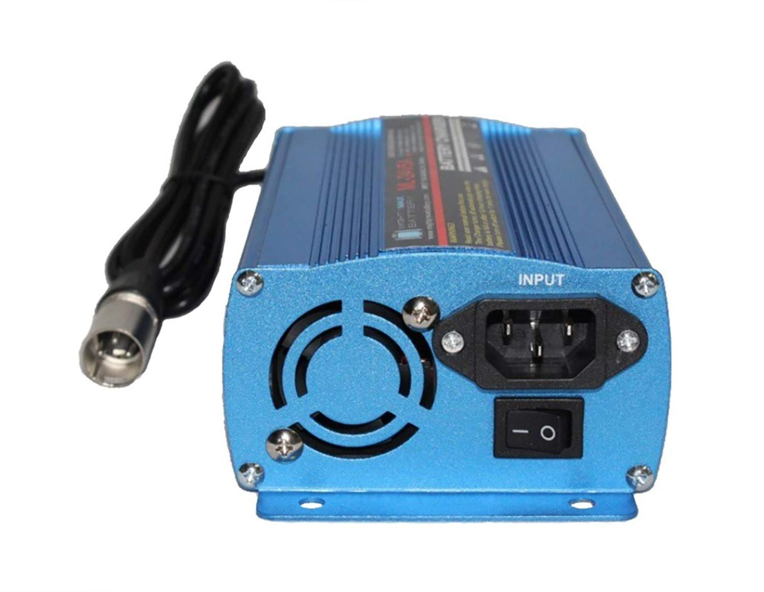 Mighty Max Battery 24V 5Amp 3 Stage XLR Charger for Hoveround Forerunner, MPV 4, MPV 5