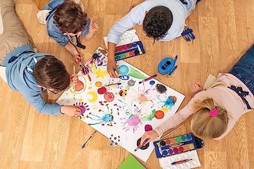 Pelikan Opaque Watercolor Paint Set, 12 Colors Plus Chinese White Tube (720854)