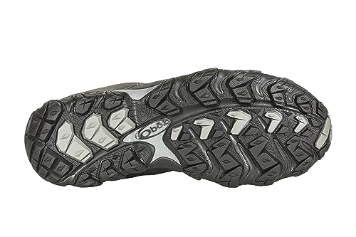 Oboz Men's Bridger Low B-Dry Waterproof Hiking Shoe, Dark Shadow, 10.5