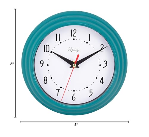 Equity 25020 8" Basics Quartz Analog Wall Clock